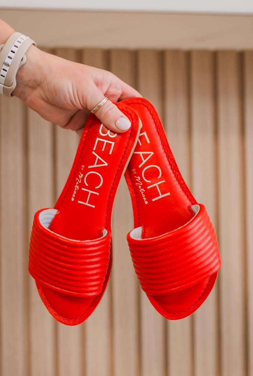 Troller Red Cherry | Slide Sandal | Brickwood Boutique